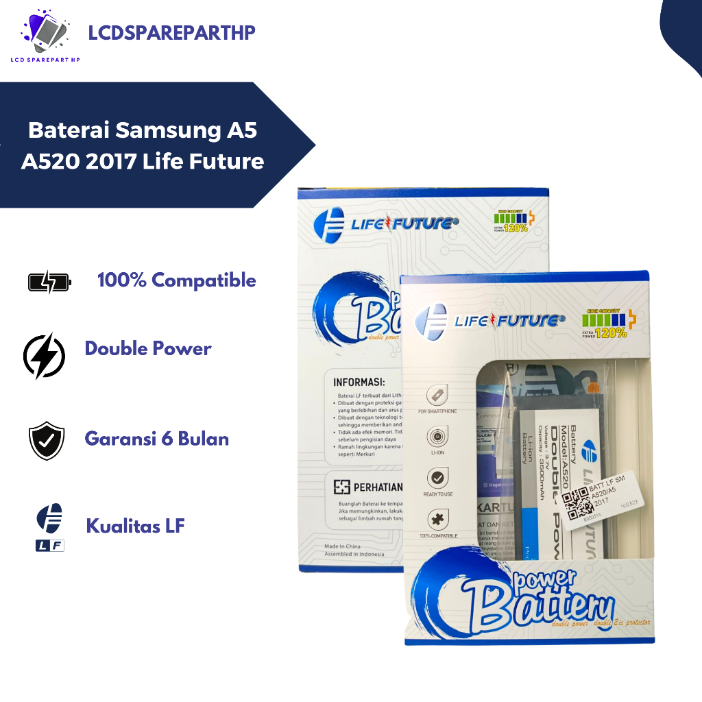Jual SAMSUNG BATERAI LIFE FUTURE - A5 / A520 (2017) | Shopee Indonesia