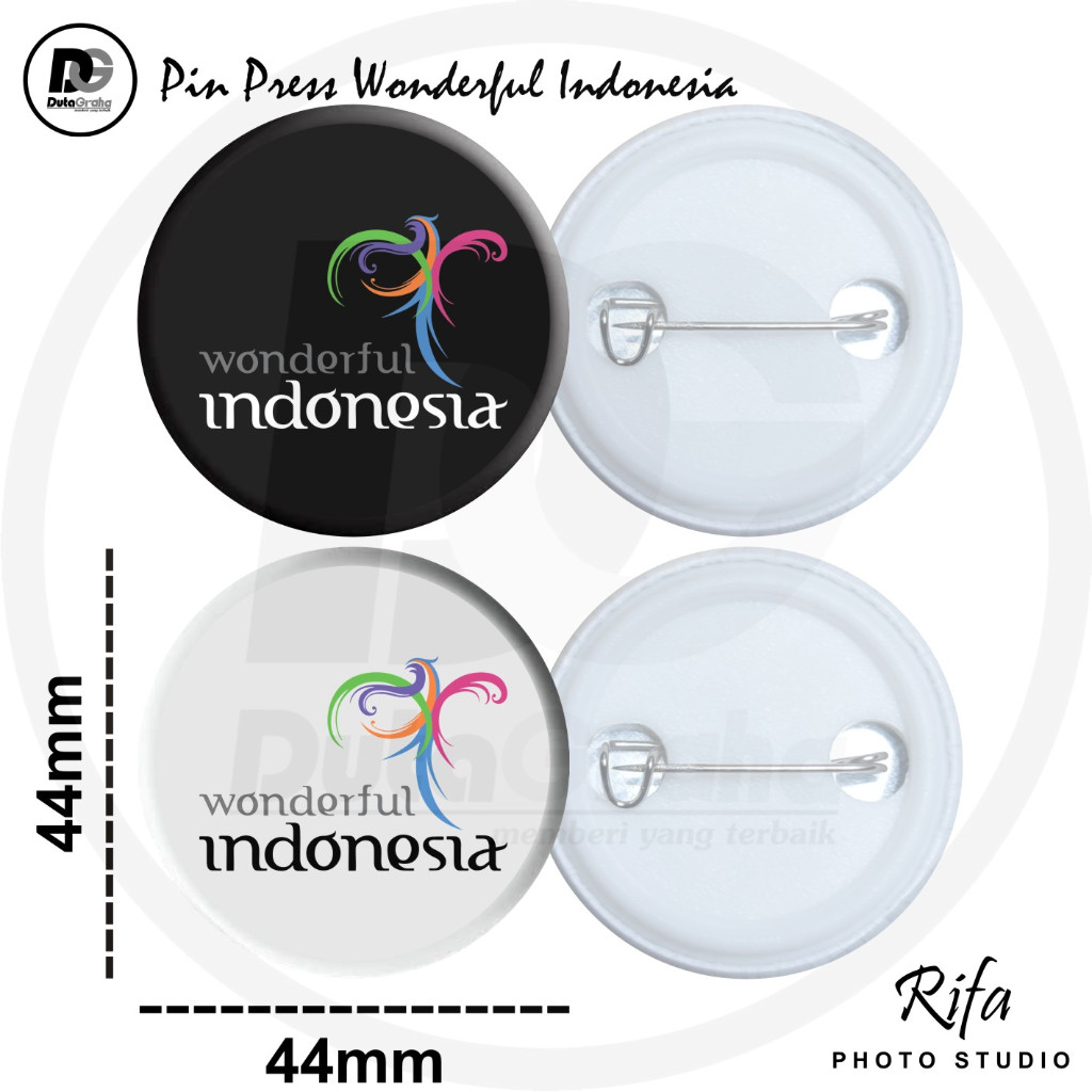 Jual [PIN PRESS] WONDERFUL INDONESIA Pin Bros Aksesoris Souvenir ...