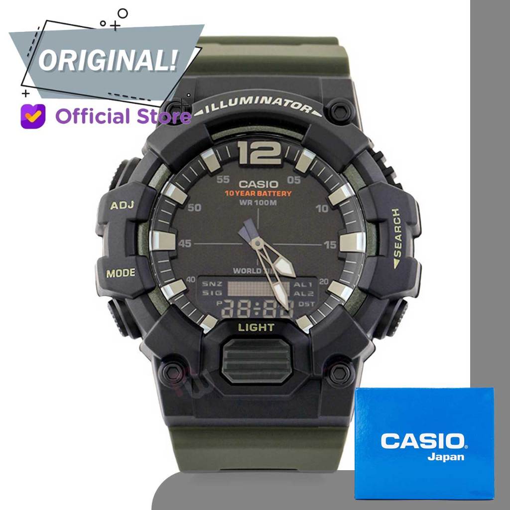 Jual Jam Tangan Casio HDC-700-3AVDF Original | Shopee Indonesia