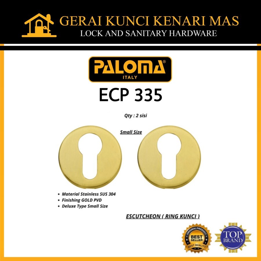 Jual PALOMA ECP 335 Ring Kunci Penutup Cover Cylinder Dudukan Silinder ...