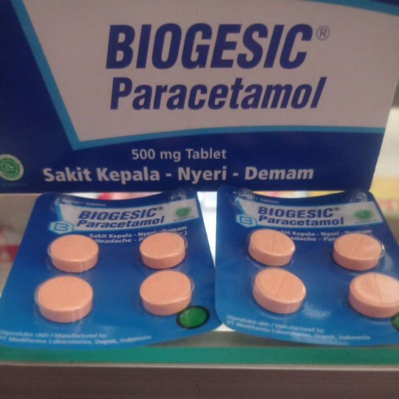 Jual Biogesic strip isi 4 tab | Shopee Indonesia