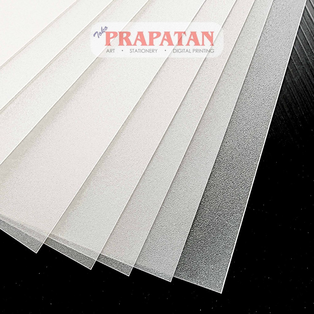 Jual Mika Buram / Mika Pasir / Plastik Mika / PVC Buram (Folio ...