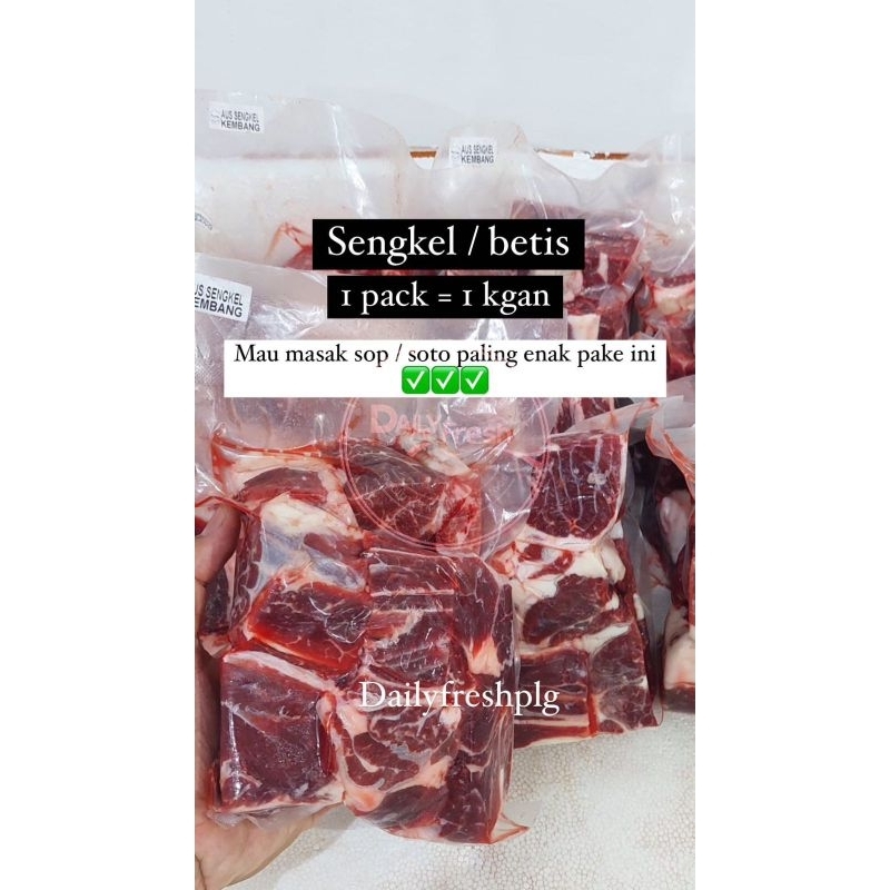 Jual SENGKEL KEMBANG AUS | BETIS SAPI | KISI 1KG (100% SAPI BUKAN ...