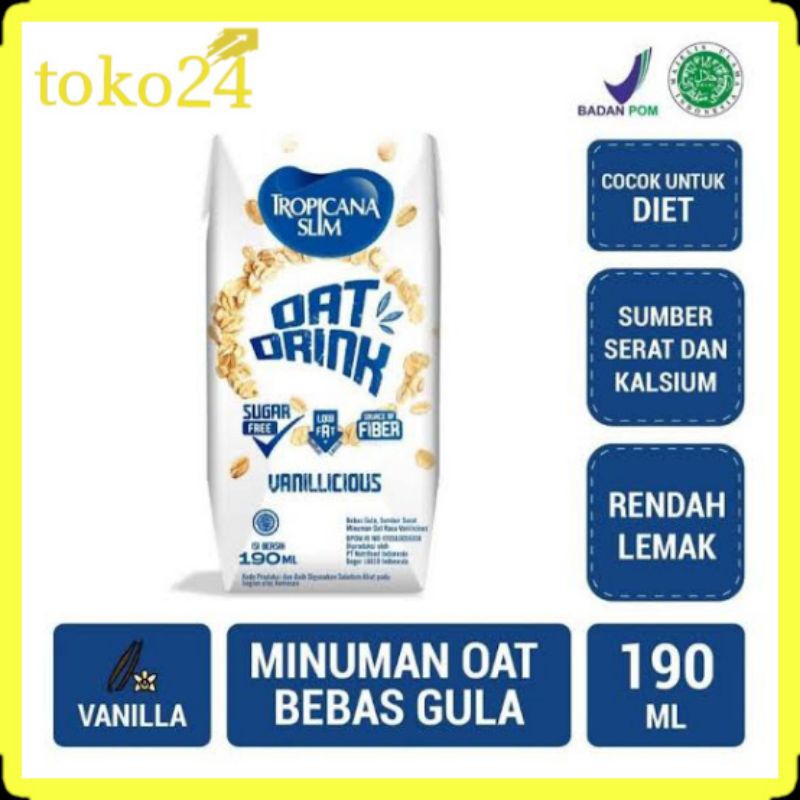 Jual Tropicana Slim Oat Drink 190 ml | Shopee Indonesia
