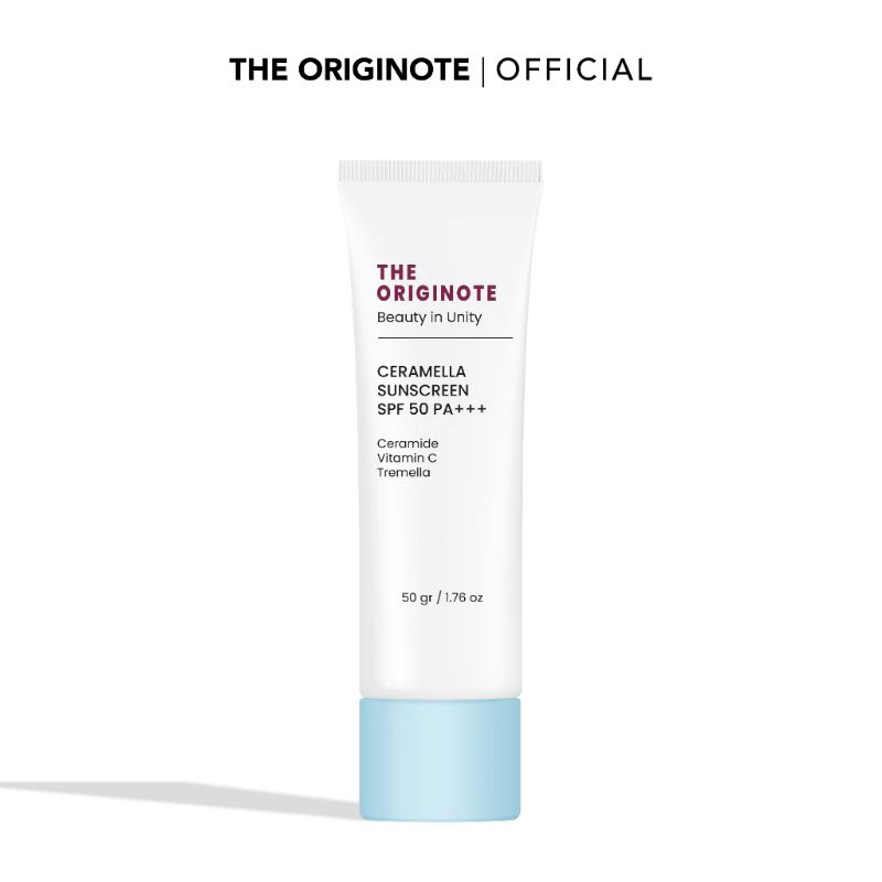 Jual The originate ceramella sunscreen SPF PA 50+++ , npure sunscreen ...