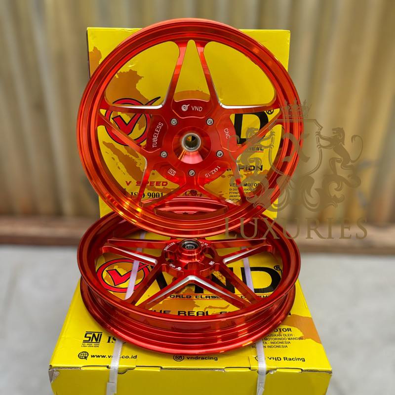 Jual VND Velg Racing V Speed V2 185x14 & 215x14 - Vario 125 / Vario 150 / Beat / Scoopy / Genio ...