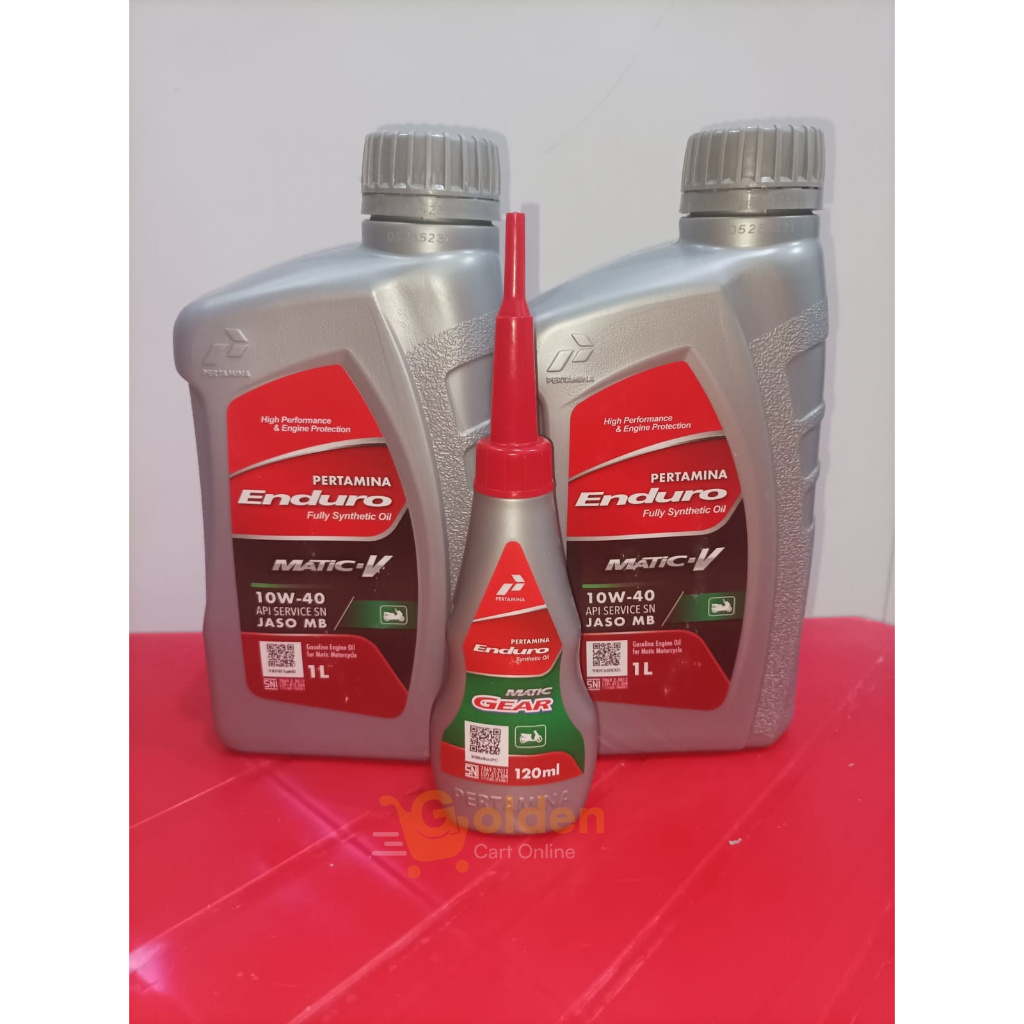 Jual PERTAMINA OIL ENDURO MATIC-V FULL SYNTHETIC SAE 10W-40, KEMASAN 1 ...