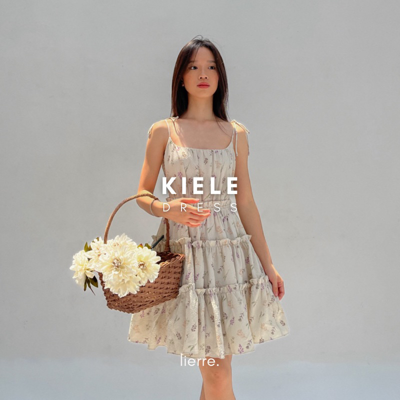Jual lierre. KIELE dress - summer floral mini dress | Shopee Indonesia