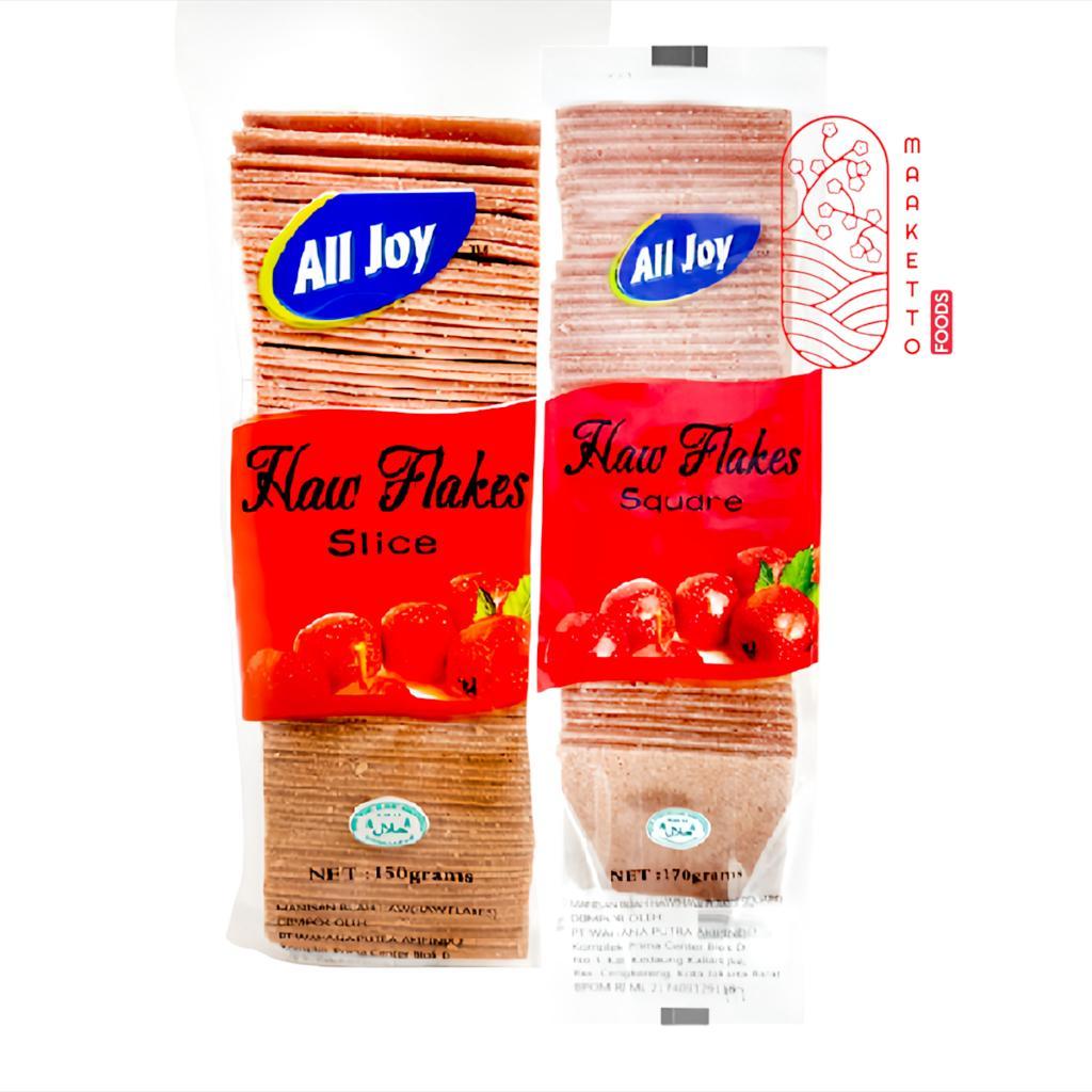 Jual All Joy Haw Flakes Sanca Square Slice / Permen Sanca All Joy ...