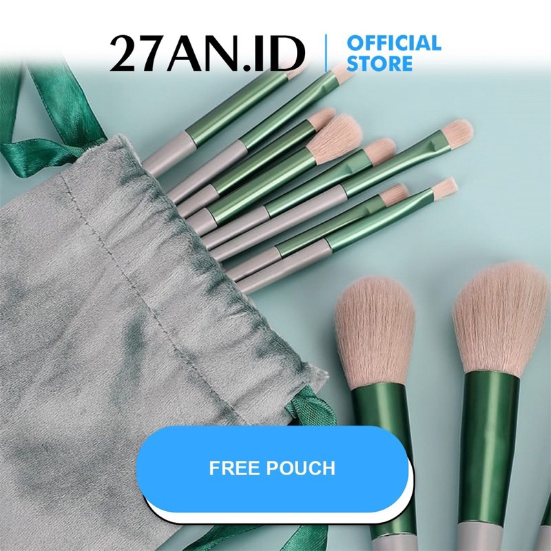 Jual [13 Set] Kuas Make Up Set isi 13 pcs / Kuas Rias Face Contour ...