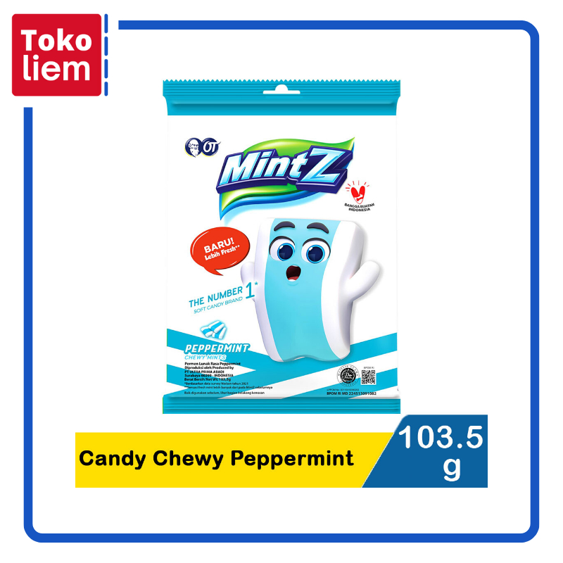 Jual Mintz Candy Chewy Mints Peppermint 103.5g | Shopee Indonesia