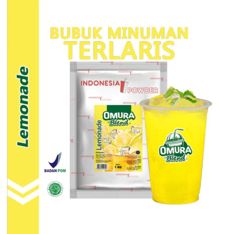 Jual Lemonade 1Kg / Indonesia Powder / Bubuk Minuman Omura Blend ...