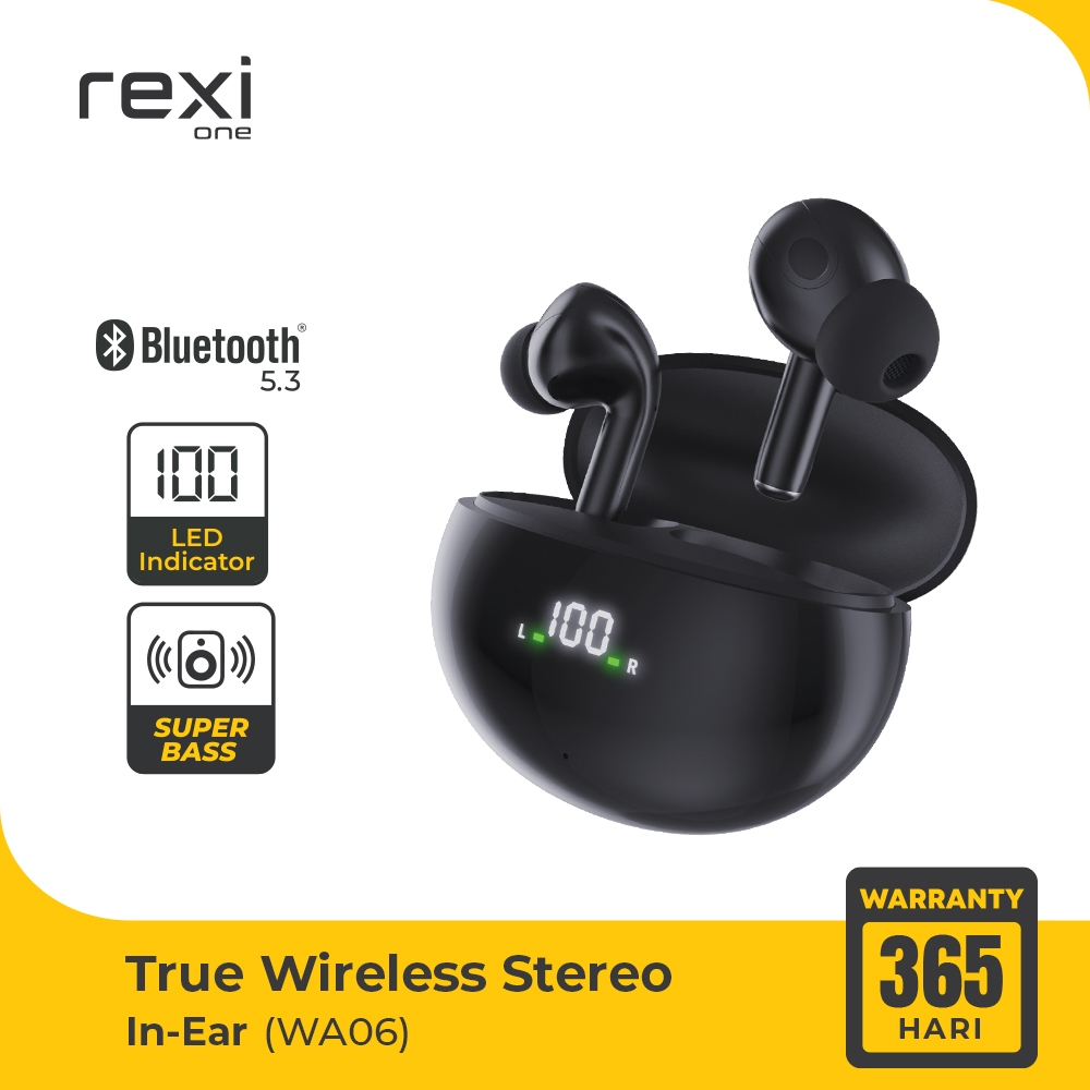 Jual rexione TWS Earphone WA06 rexipods True Wireless Stereo Earphone ...