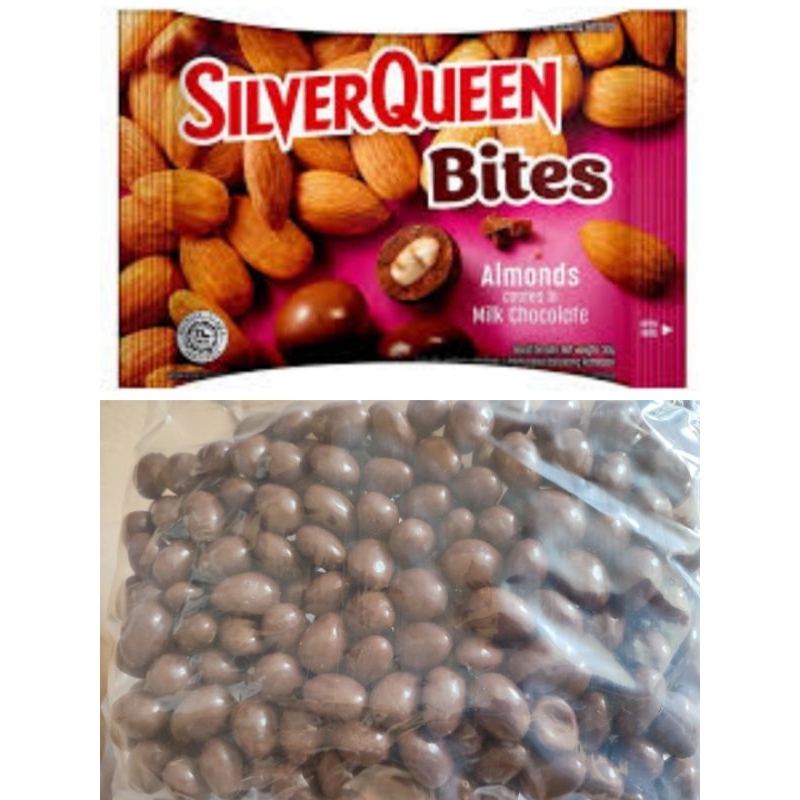 Jual Delfi Mede/Delfi Cashew/Silverqueen Bites/SQ Bites Cashew/Almond ...