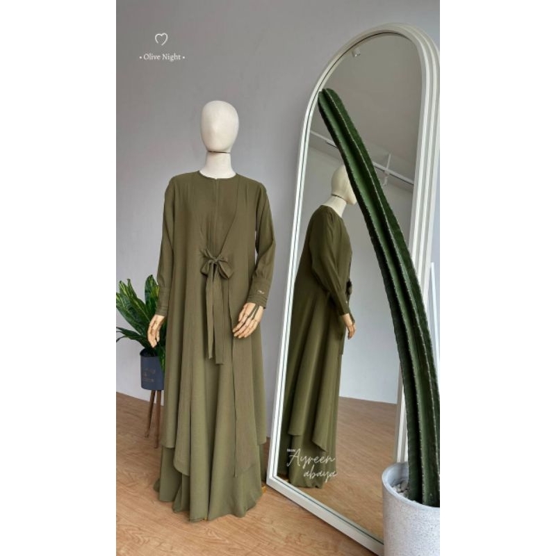 Jual Ayreen Abaya by Mahira Indonesia (Abaya Only) | Shopee Indonesia