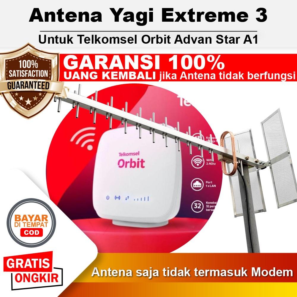 Jual Antena Telkomsel Orbit Advan Star A1 Pigtail UFL Internal | Shopee ...