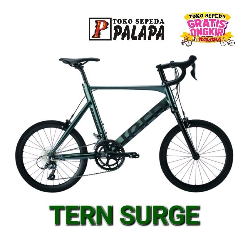 Jual SEPEDA MINIVELO 20 TERN SURGE MINI VELO | Shopee Indonesia