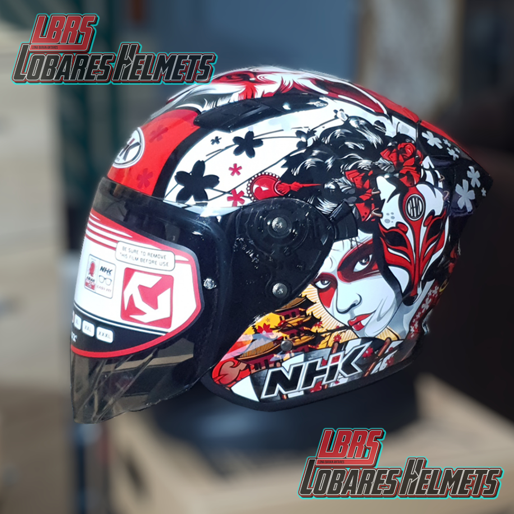 Jual NHK S1 GP Pro Geisha Black Red | Shopee Indonesia