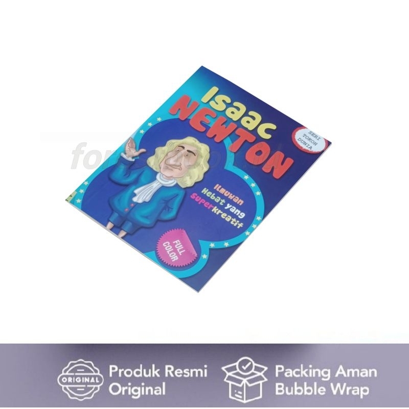 Jual Buku seri tokoh dunia:isaac newton (full color) | Shopee Indonesia