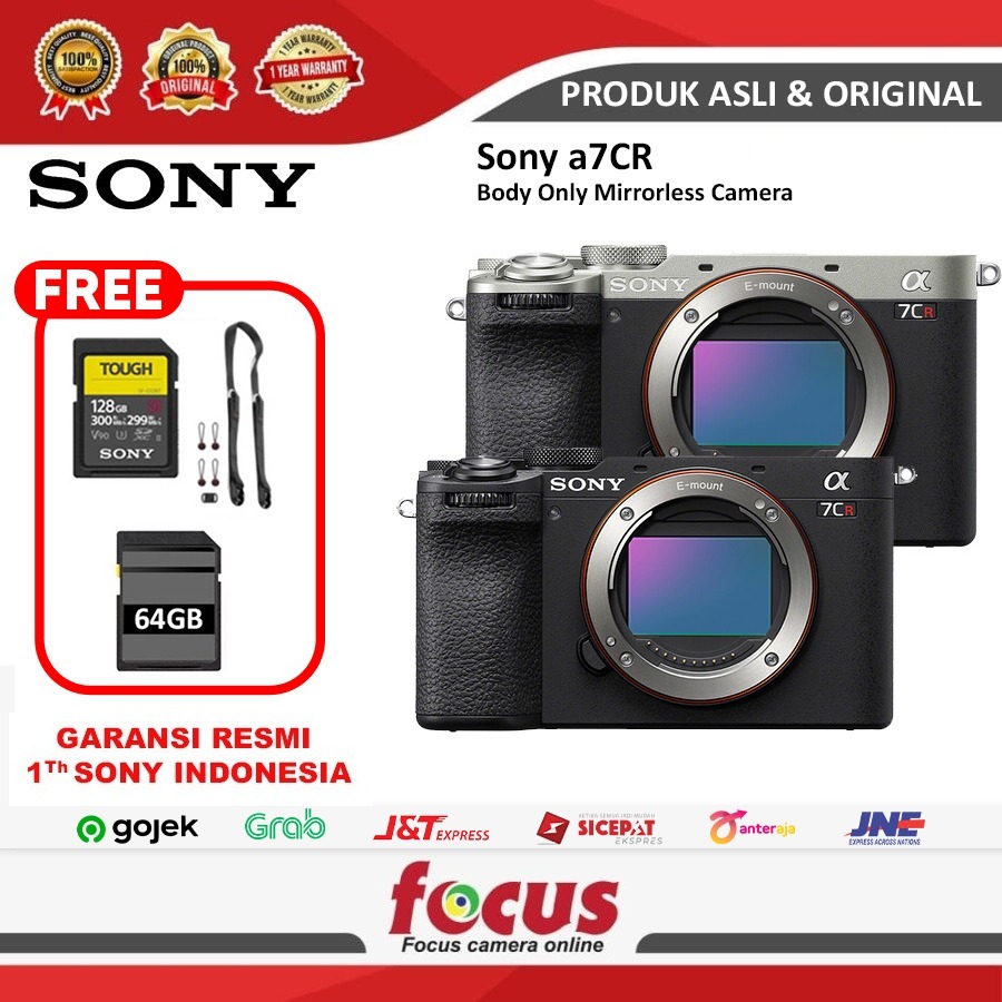 Jual Sony A7CR Body Only Mirrorless Camera Alpha 7CR A7C R Sony A7 CR RESMI - Hitam | Shopee ...
