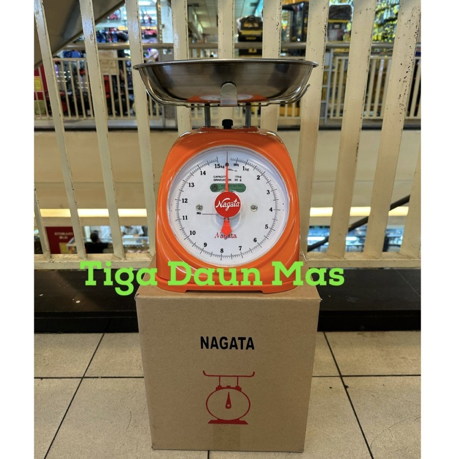 Jual Timbangan Jarum Nagata B3R 15 Kg Timbangan Manual Nagata B3R 15 KG | Shopee Indonesia