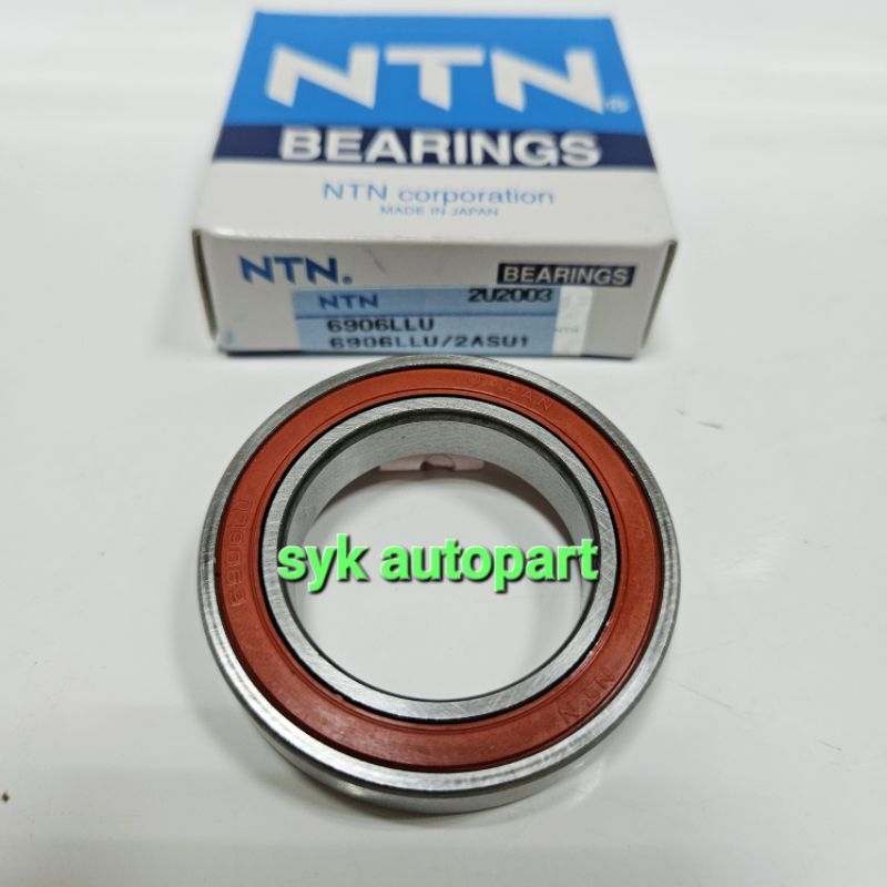 Jual BEARING 6906 LLU NTN TUTUP KARET DIMENSI UKURAN 30X47X9MM | Shopee ...