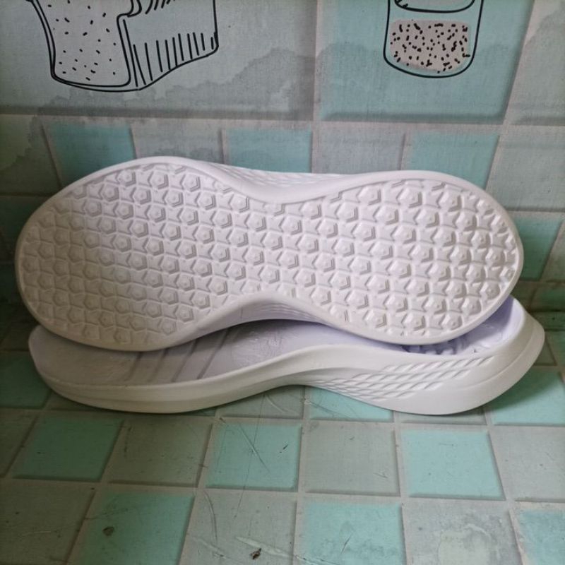 Jual outsole sepatu running alas sepatu running bahan pylon | Shopee ...