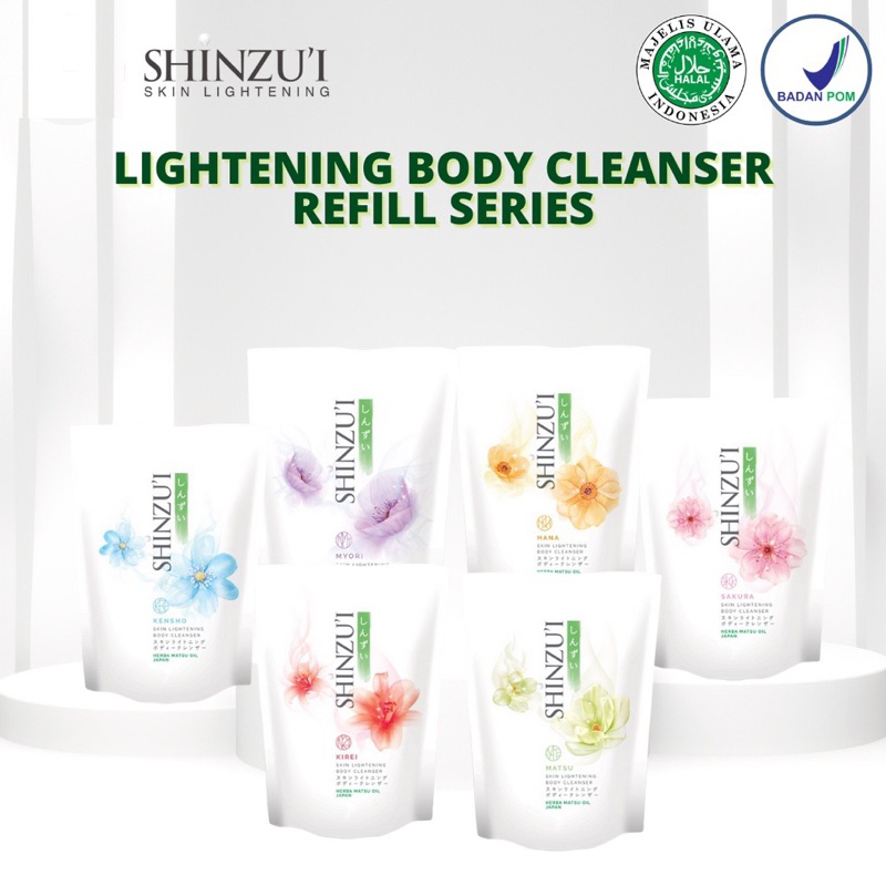 Jual SHINZUI SHINZU'I BODY CLEANSER - REFILL 400ML & 180ML | Shopee ...