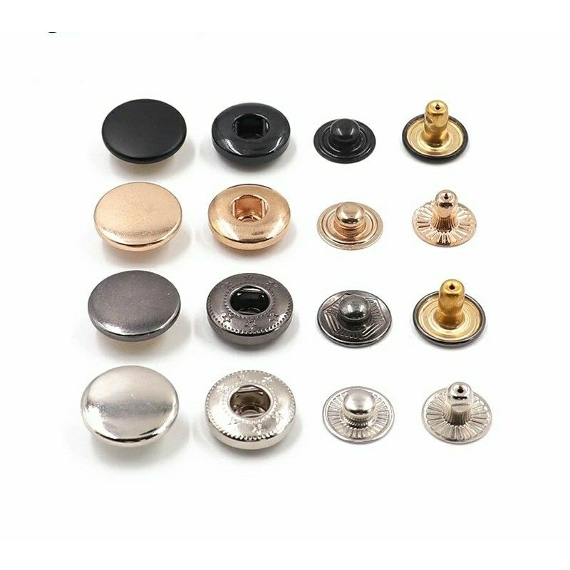 Jual Kancing Cepret || Kancing Cetet Brass Snap Button Brass Cover ...