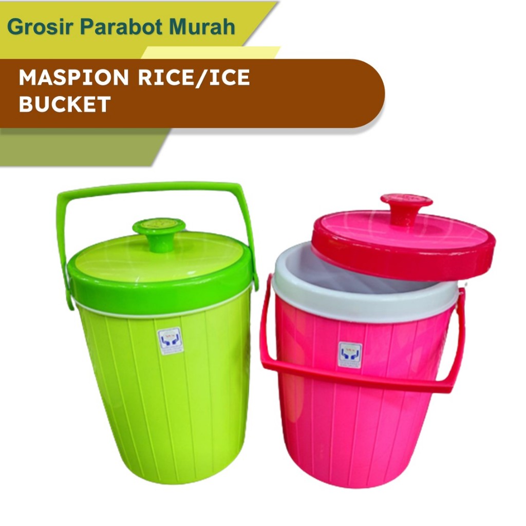 Jual RICE ICE BUCKET MURAH | MASPION RICE/ICE BUCKET | TERMOS NASI/ES ...