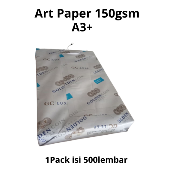 Jual Kertas Digital Printing 150gsm ART PAPER A3+ (325*485mm) 1pack isi ...