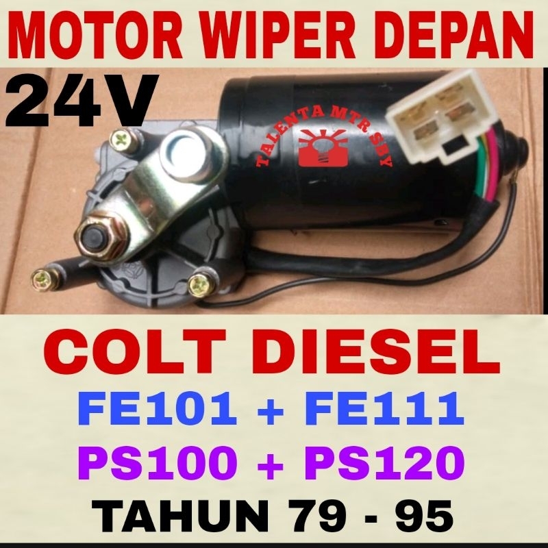 Jual BERGARANSI MOTOR WIPER COLT DIESEL FE101 FE111 PS100 PS120 OMPLONG ...
