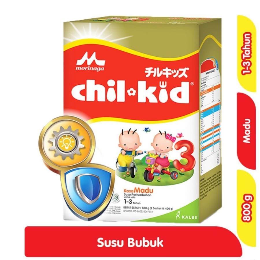 Jual morinaga Chil-Kid 3 Susu Pertumbuhan Anak 1-3 Tahun Madu 800 g | Shopee Indonesia