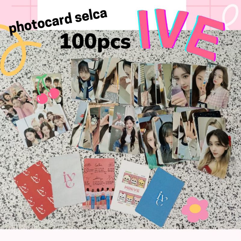 Jual IVE Photocard 2 sisi 100pcs!! | Shopee Indonesia