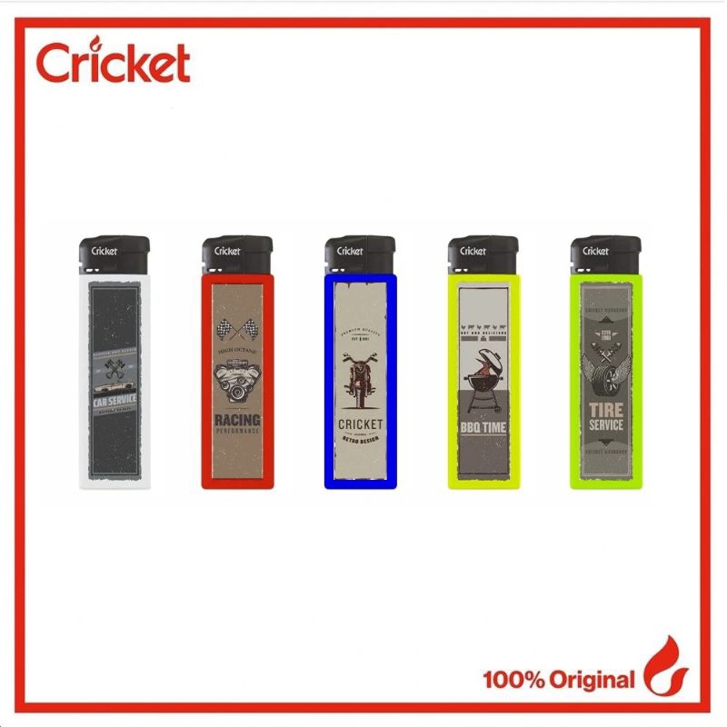 Jual Korek Api Cricket Vintage Gas Electric Lighter Limited Edition ...