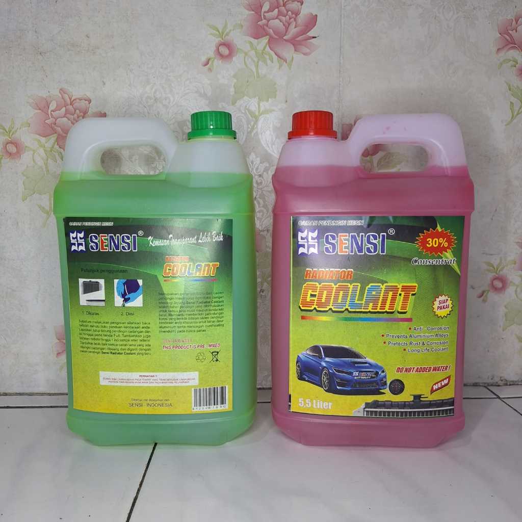 Jual AIR PENDINGIN RADIATOR COOLANT SENSI 5.5 LITER | Shopee Indonesia