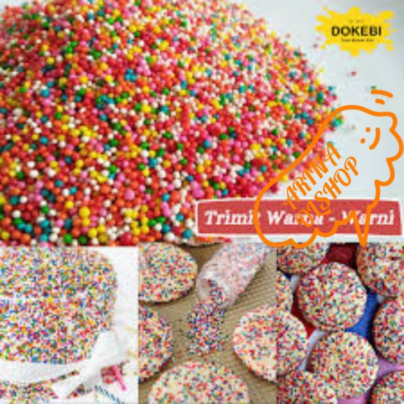 Jual SPRINKLE KUE 100 GRAM REPACK ELMER SUGAR | Shopee Indonesia