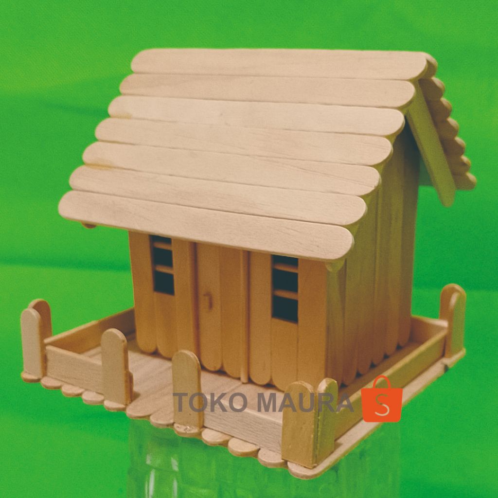 Jual Miniatur Rumah Dari Stik Es Krim | Shopee Indonesia