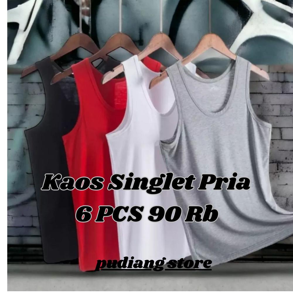 Jual PAKET HEMAT 6 PCS Singlet Kaos Singlet Singlet Polos Singlet Kaos ... Jual PAKET HEMAT 6 PCS Singlet Kaos Singlet Singlet Polos Singlet Kaos ...