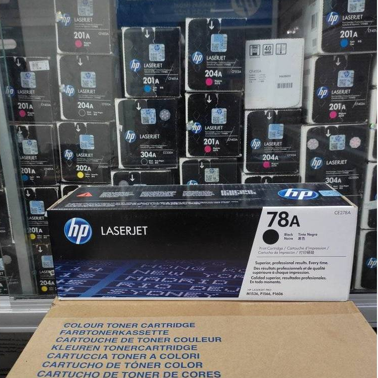 Jual Hp 78a Black Laserjet Toner Catridge Original ( ce278a ) | Shopee ...