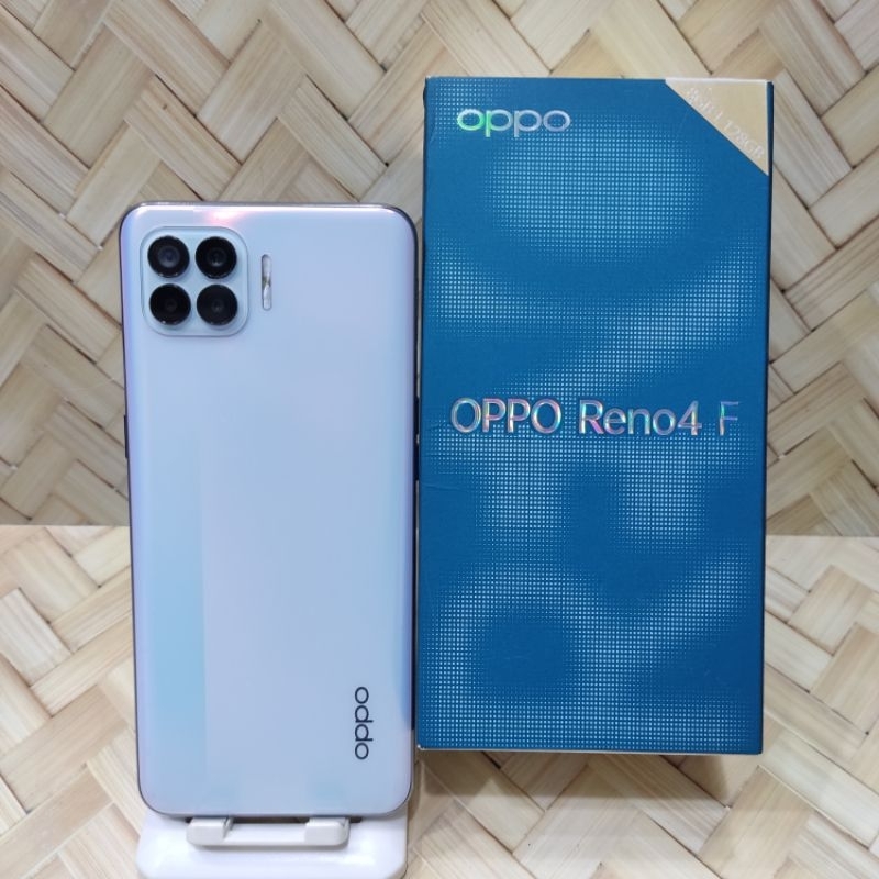 Jual Oppo Reno 4F 8/128GB Handphone Second Fullset Batangan Original ...