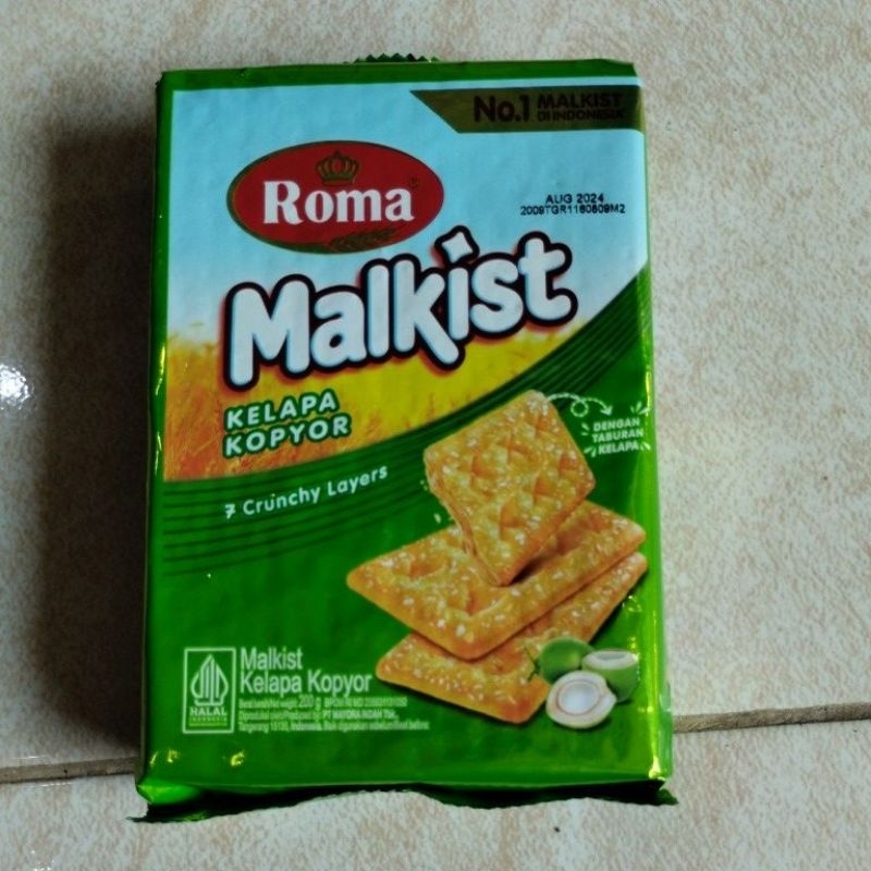 Jual ROMA Malkist Kopyor Kelapa - 200 gram | Shopee Indonesia