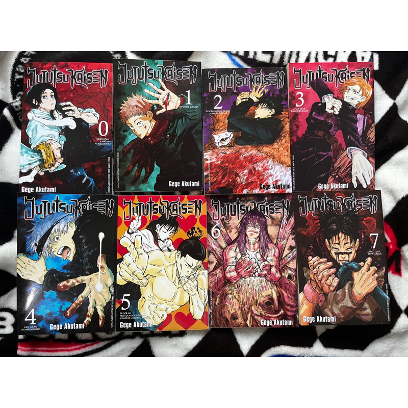 Jual PRELOVED KOMIK JUJUTSU KAISEN VOL 0 1 2 3 4 5 6 7 ORI | Shopee Indonesia