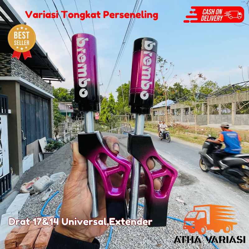 Jual Tongkat persneling Extender BlackPink variasi universal/mobil ...