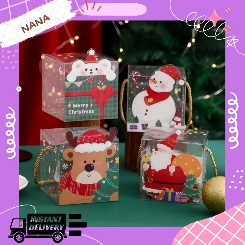 Jual GIFT BOX NATAL 3D MIKA AESTHETIC 2023 NATAL SANTA RUDOLF NBM-16 ...