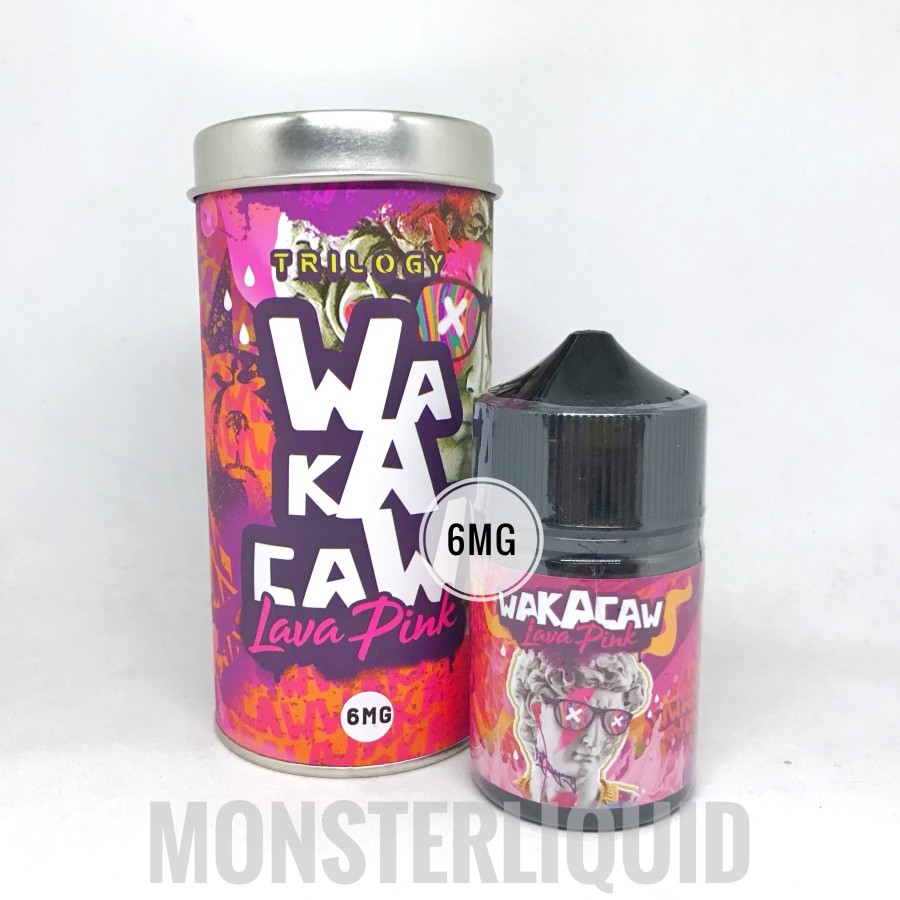 Jual WAKACAW V3 LAVA PINK BY TRILOGY 6MG 60ML | Shopee Indonesia
