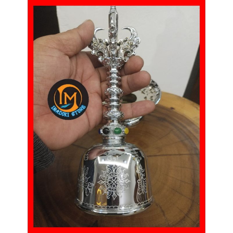 Jual GENTA BALI PREMIUM / GENTA DEWATA NAWA SANGA WARNA SILVER / GENTA ...