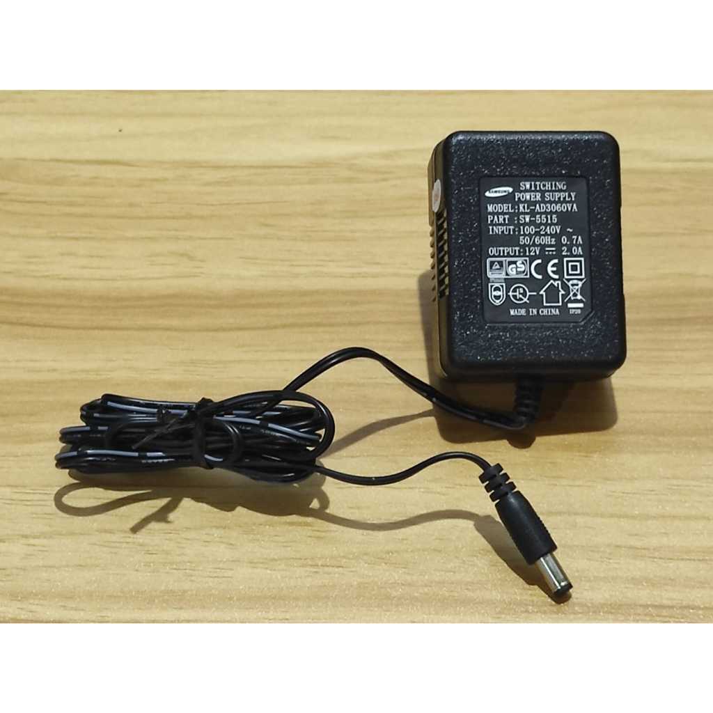 Jual Adaptor 12V 2A Samsung Adaptor CCTV Adaptor DVR 12V 2A | Shopee ...