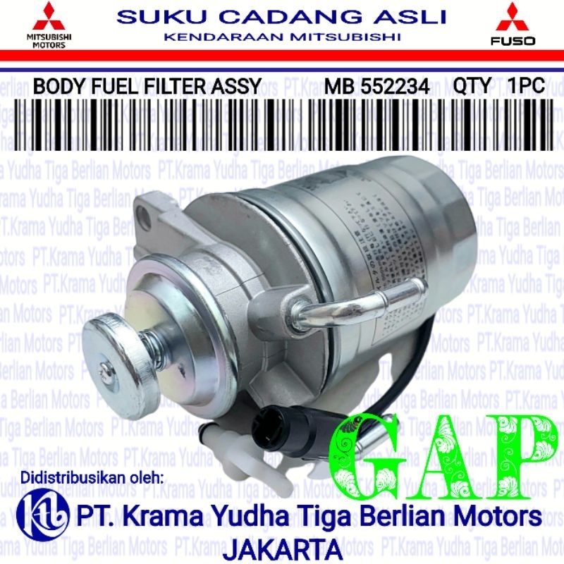 Jual BODY FUEL FILTER ASSY POMPA SOLAR KOMPLIT L300 DIESEL/L200 2.5 ...