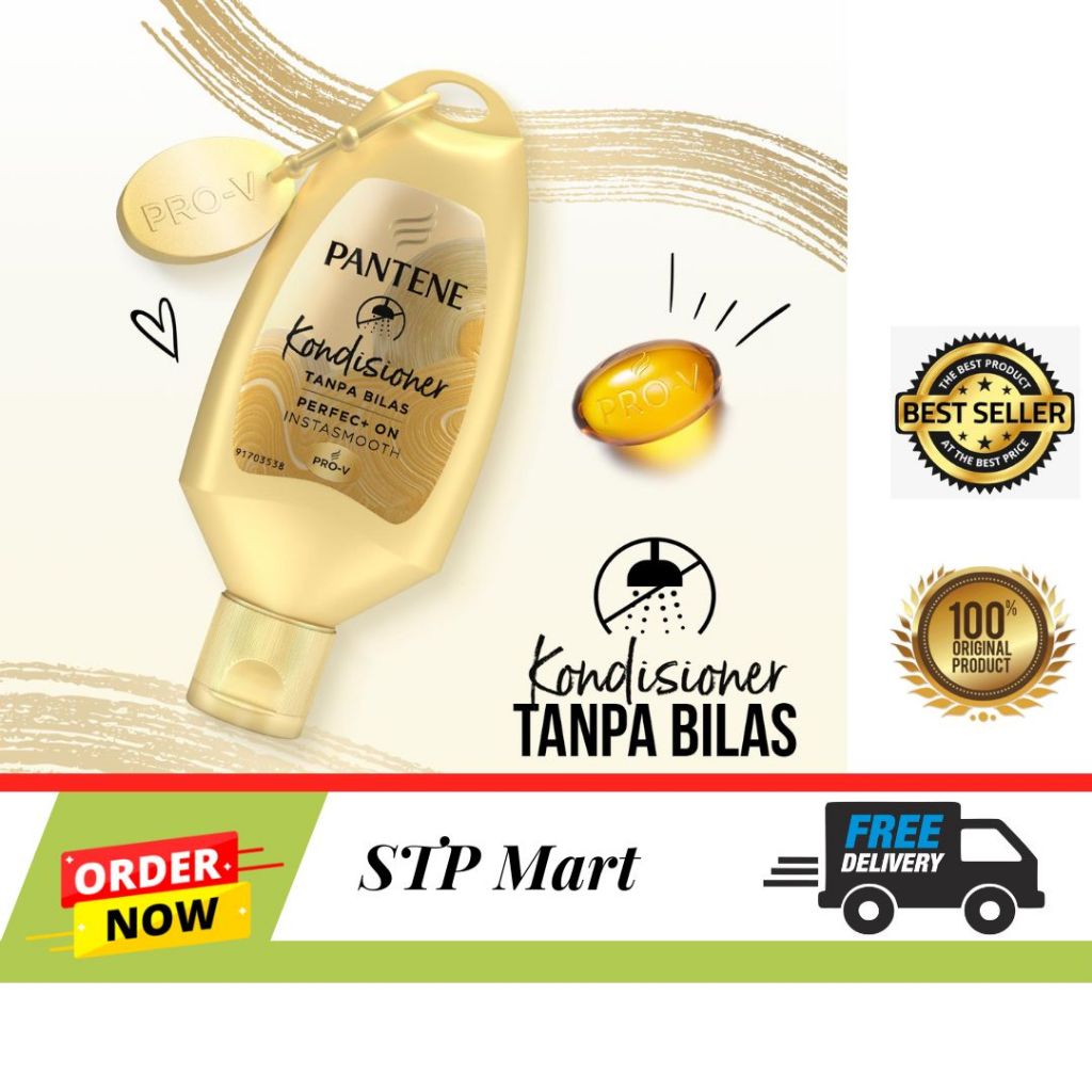 Jual PANTENE CONDISIONER TANPA BILAS PERFECT ON 40ML // PANTENE ...